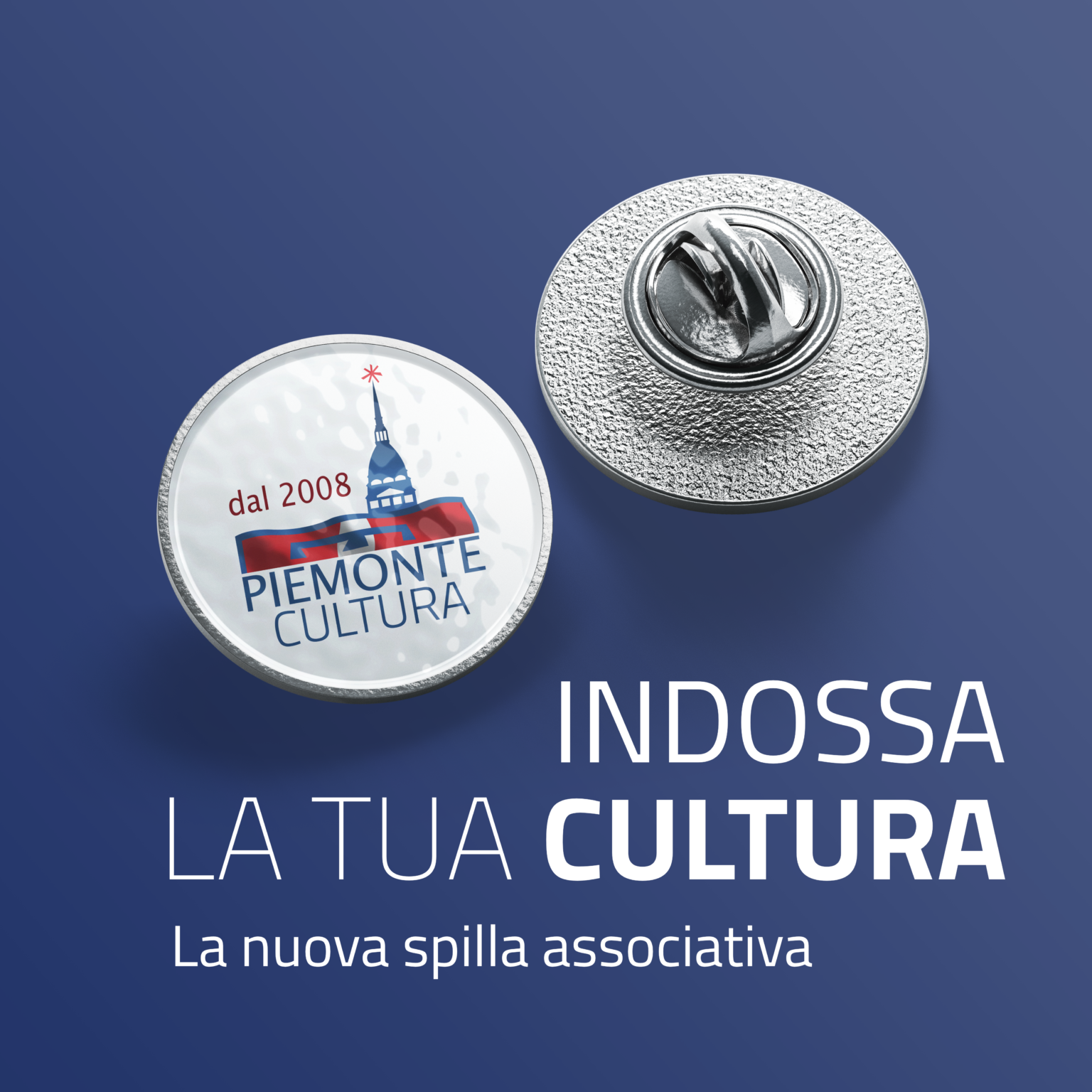 REGALATI UNA SPILLA, QUELLA DI PIEMONTE CULTURA per celebrare i nostri ...